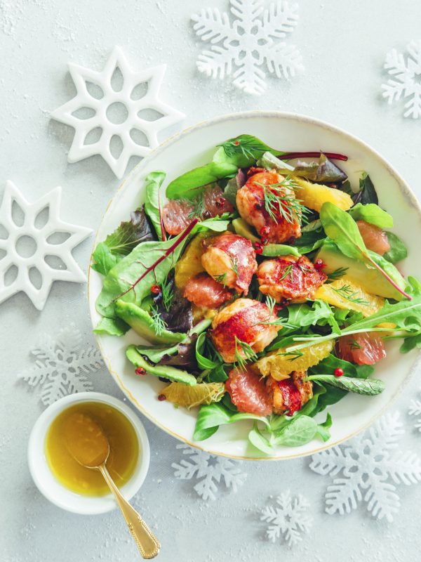 Recette salade de homard aux agrumes