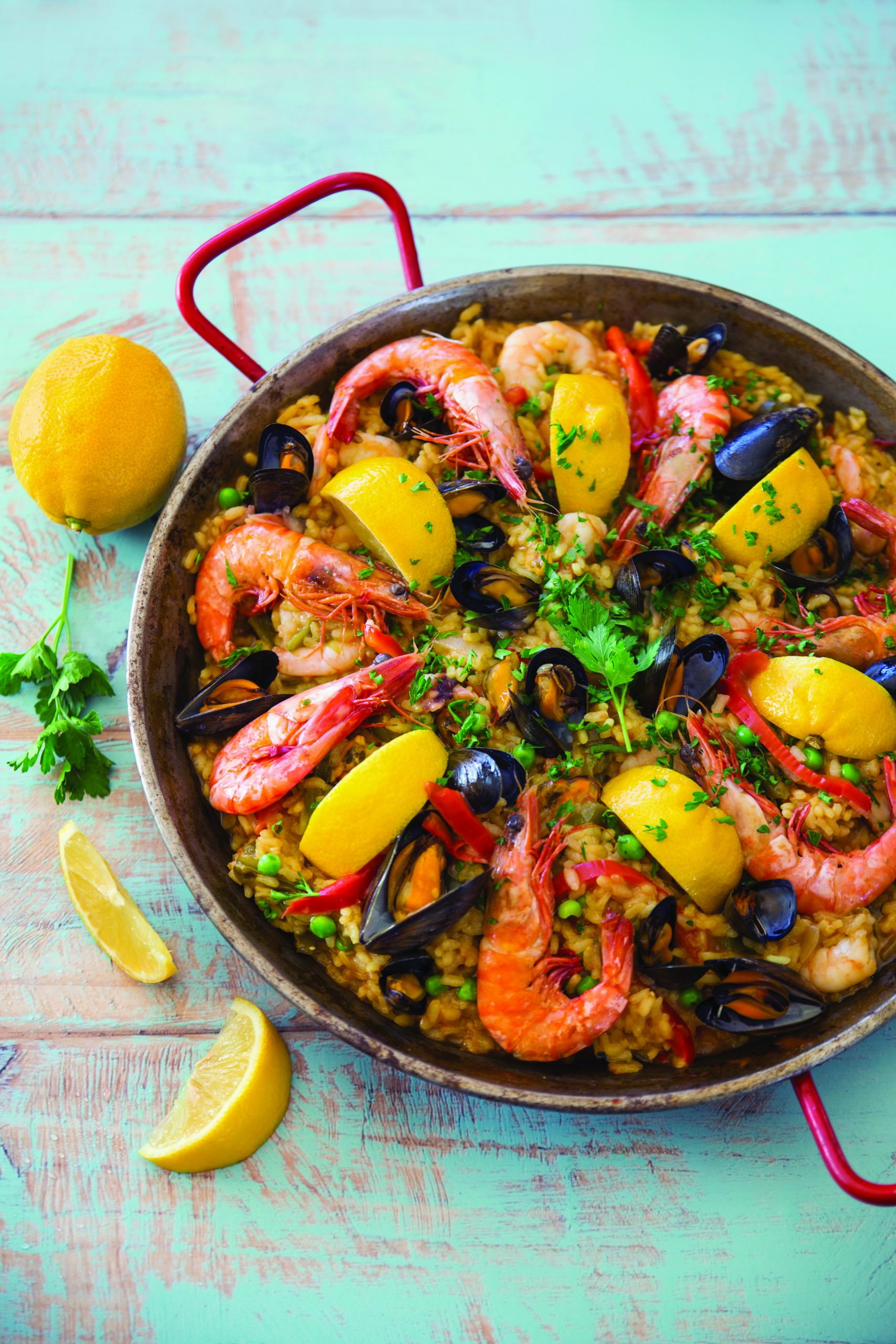 Recette paëlla aux fruits de mer