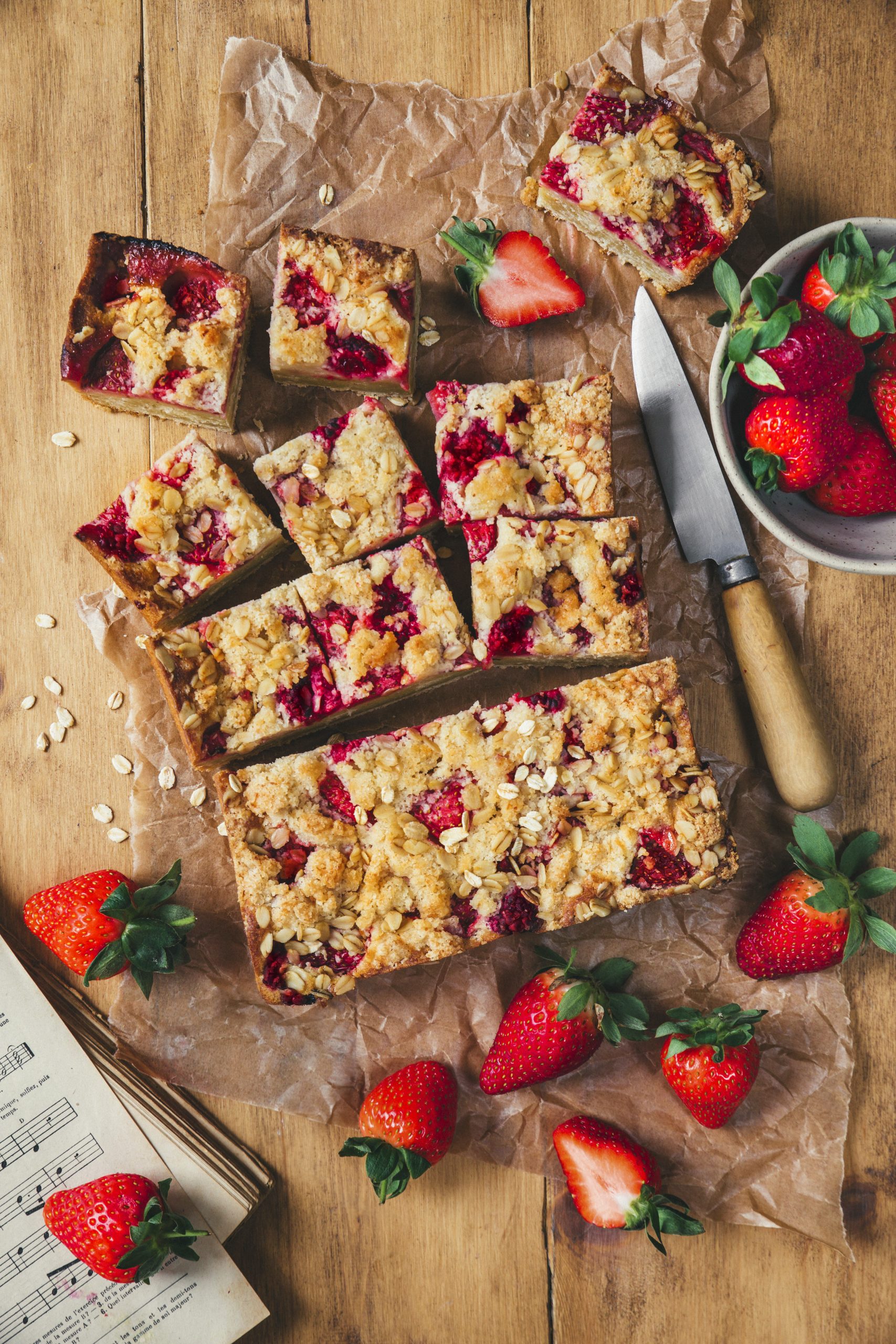 Recette strawberry bars