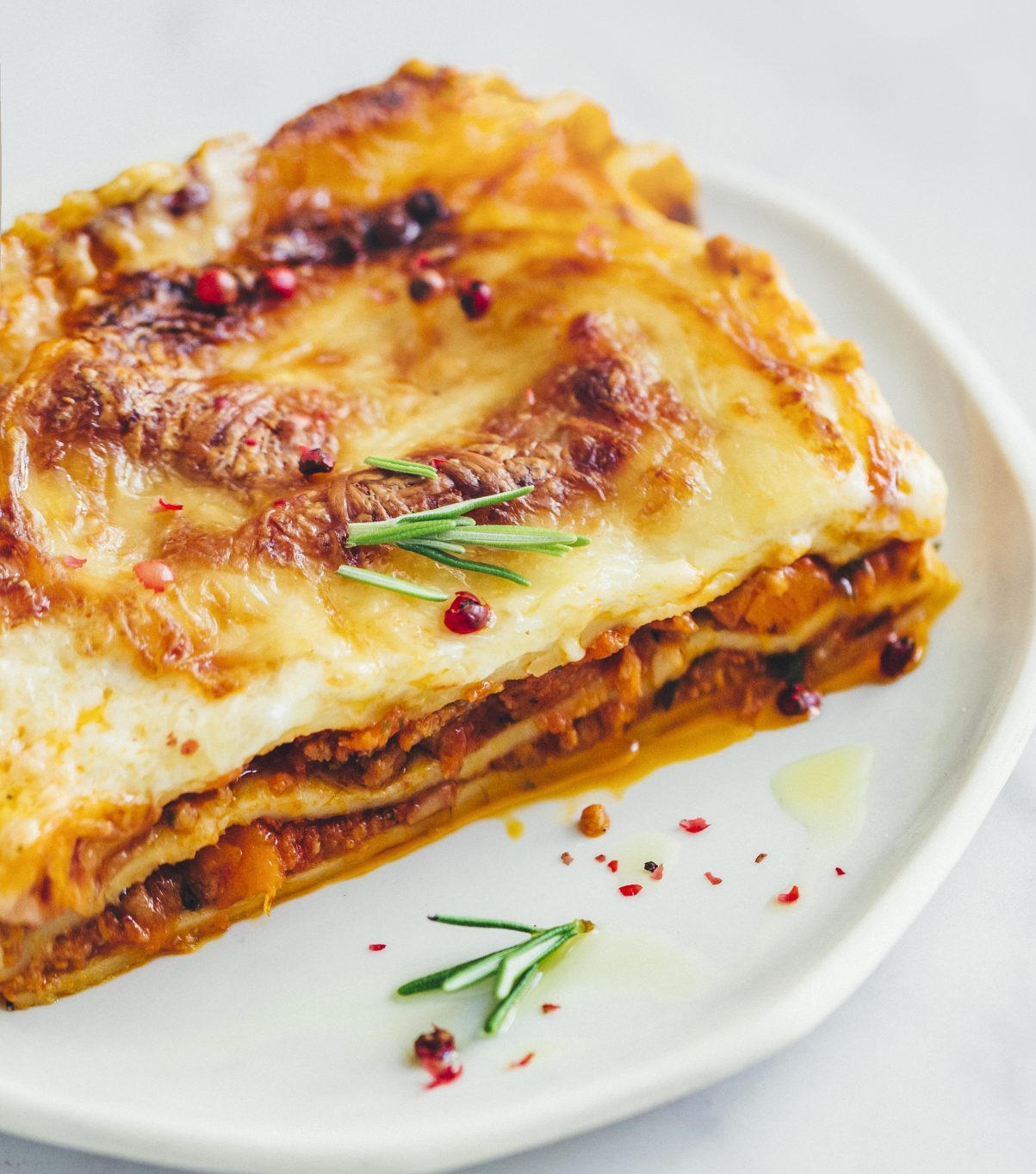 lasagne de bœuf.