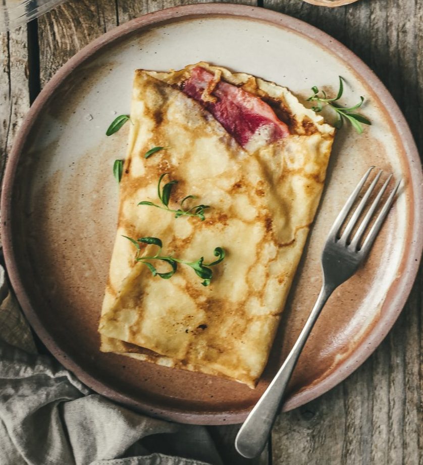 crêpes jambon-emmental