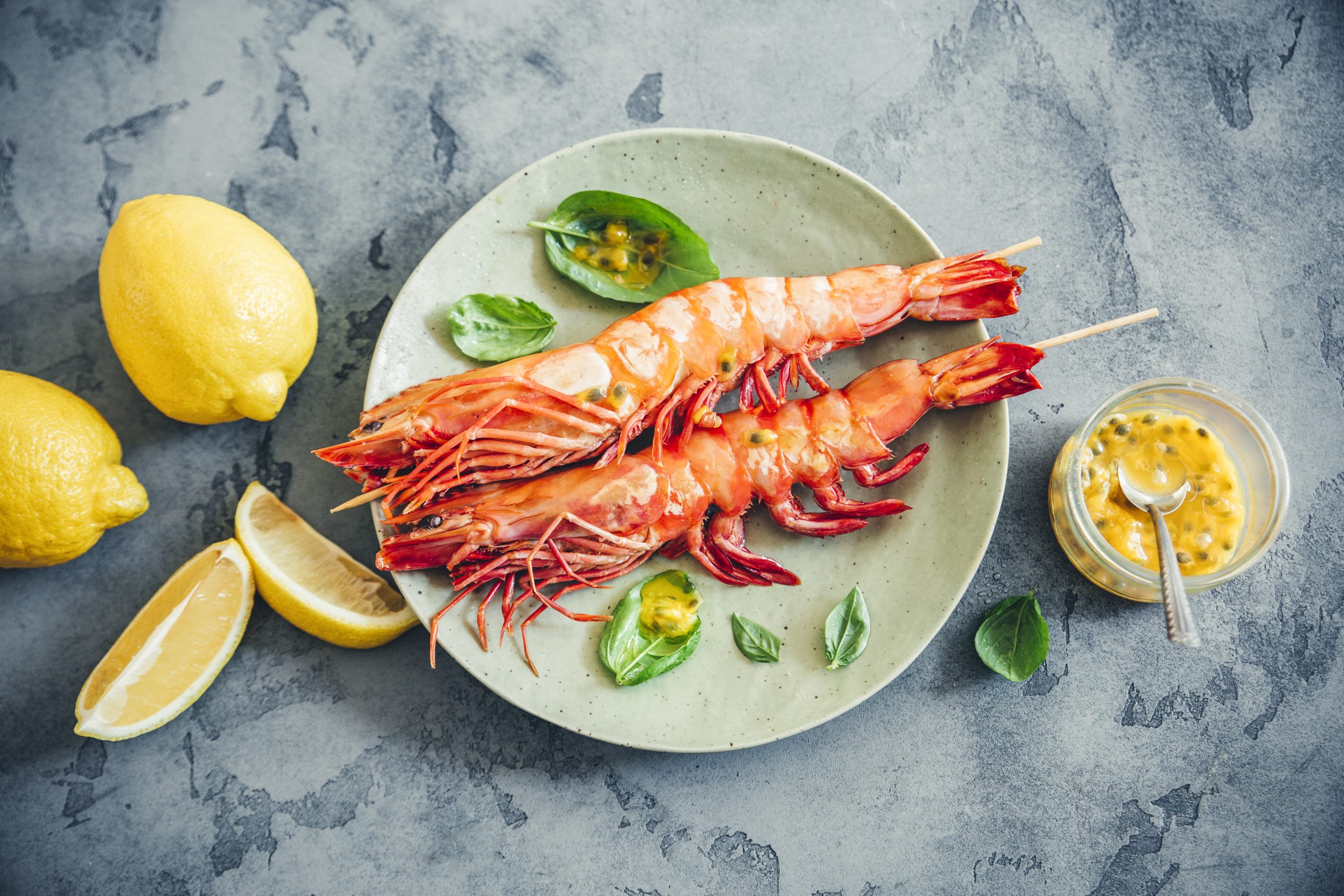 crevettes entières cuites sauvages U10