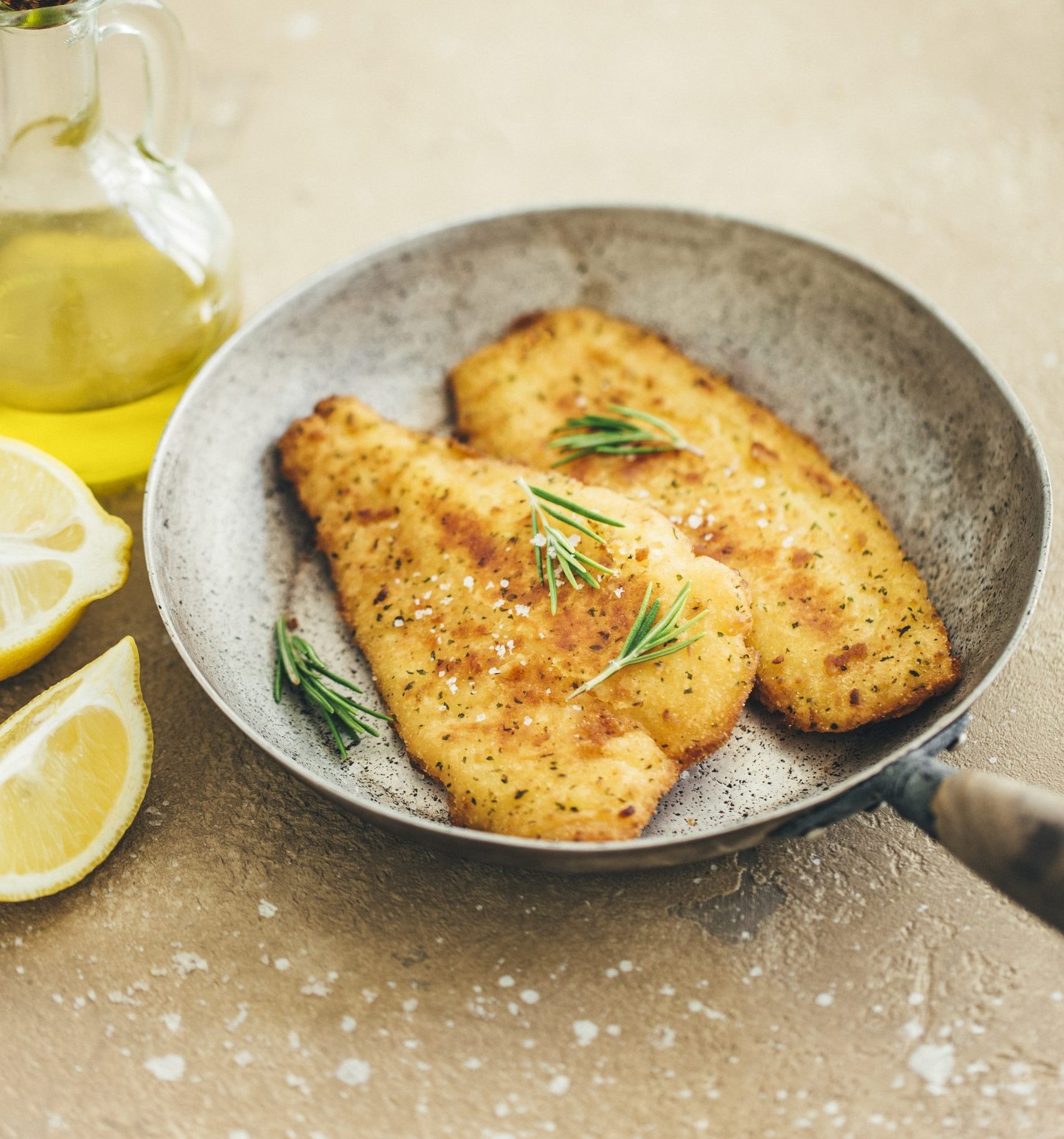 filets de limande meunière.