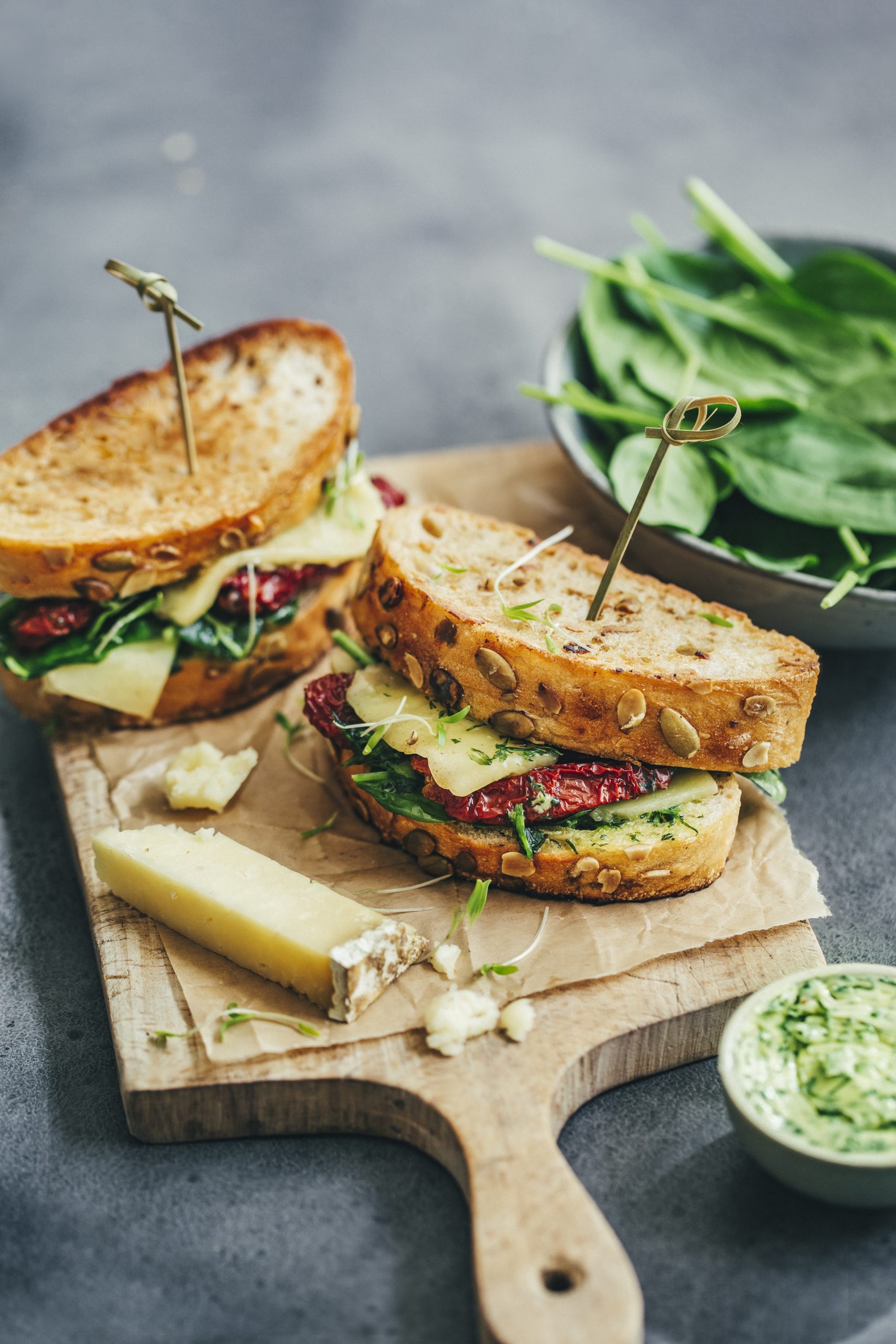 Recette croque-monsieur veggie au laguiole