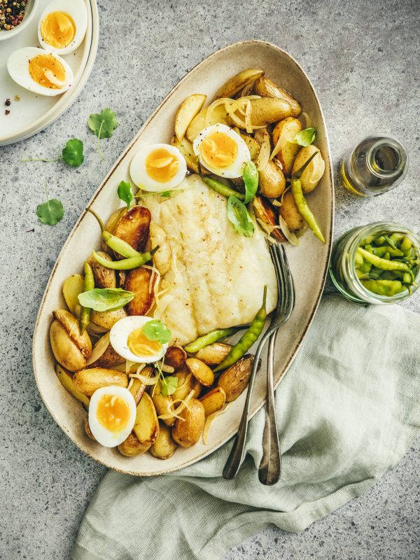 Recette morue à la portugaise