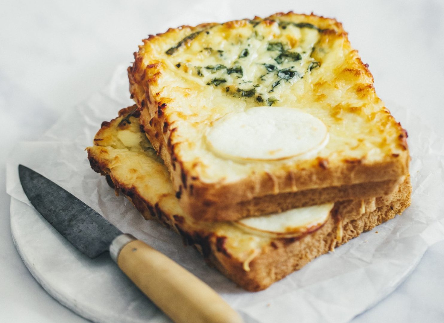 croque monsieur 3 fromages x2