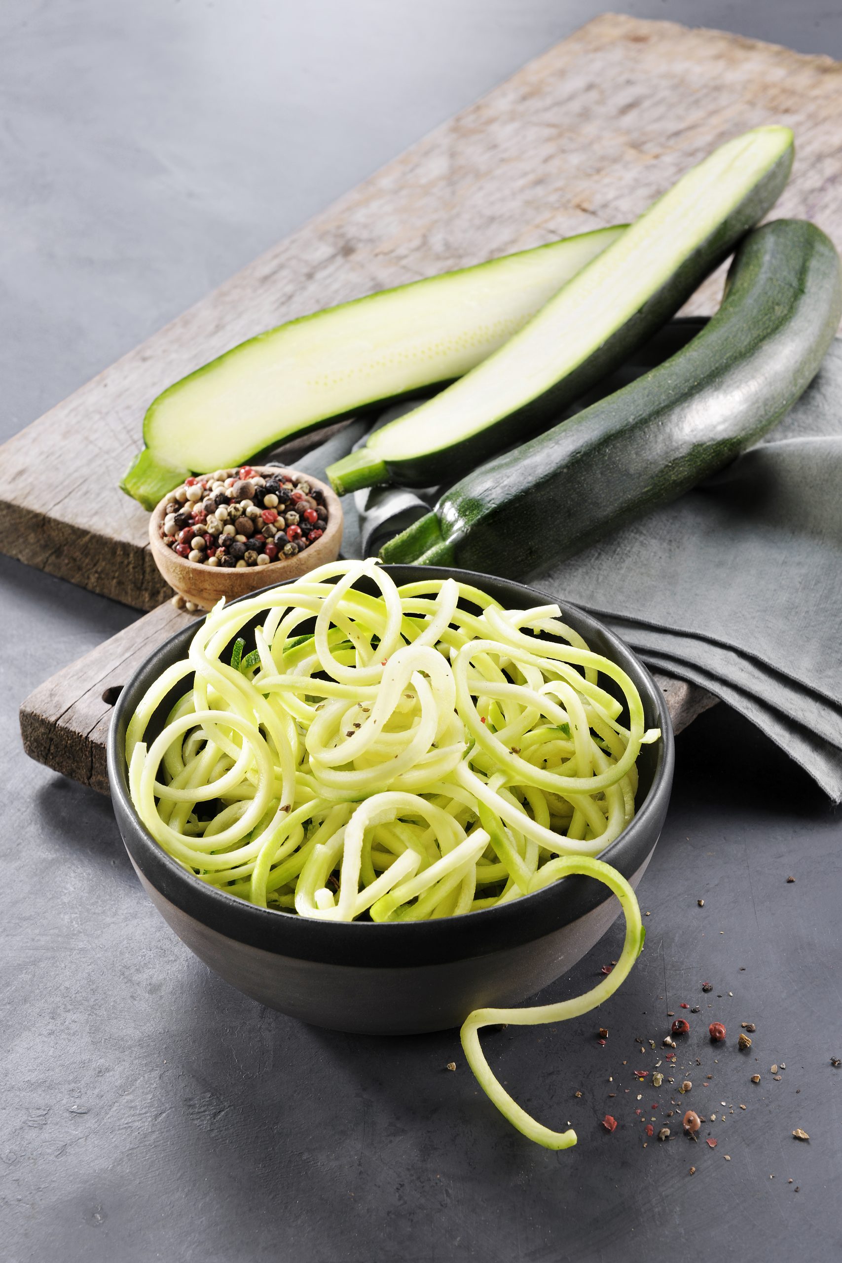 spaghettis de courgette