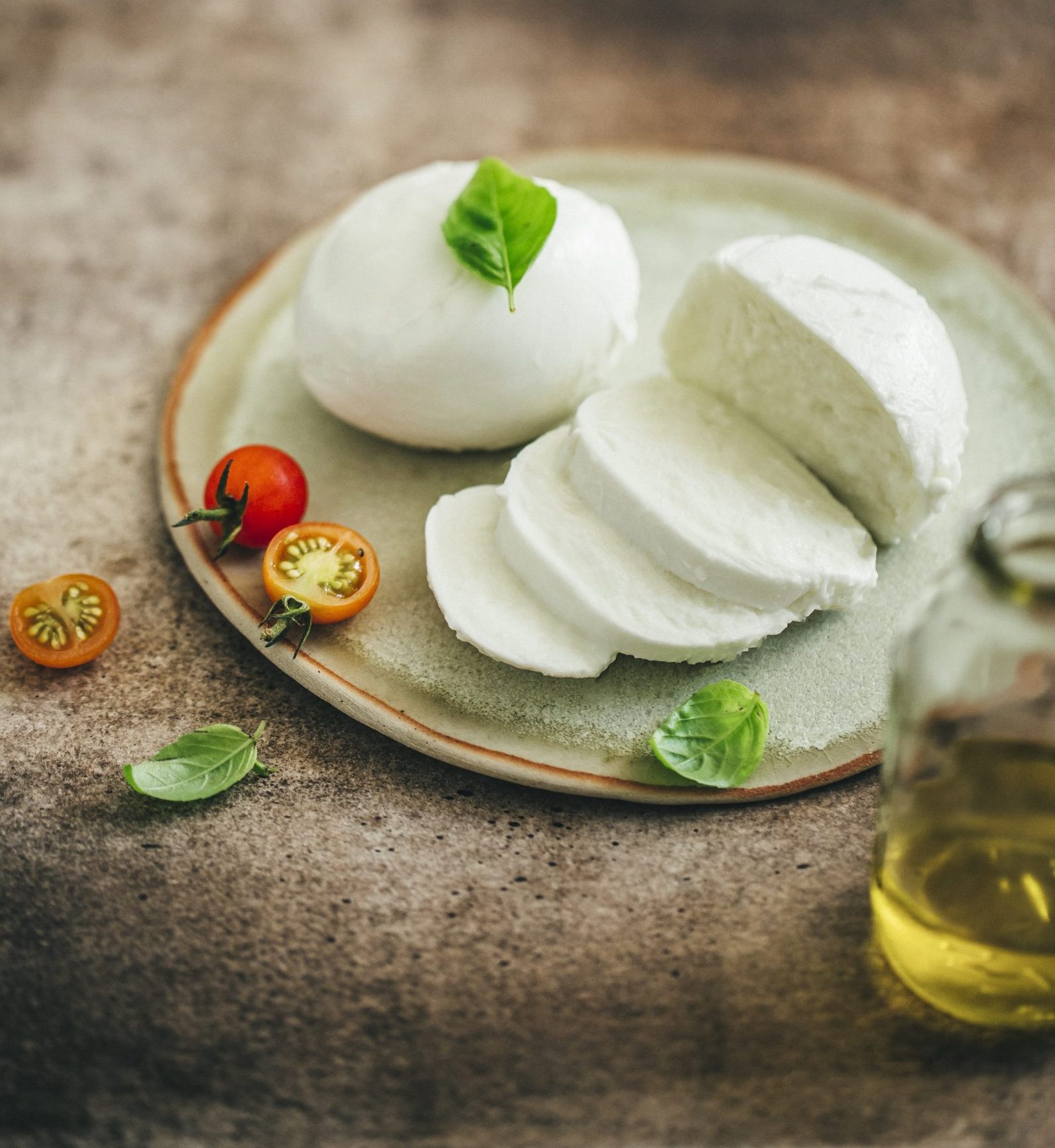 mozzarella fior di latte.