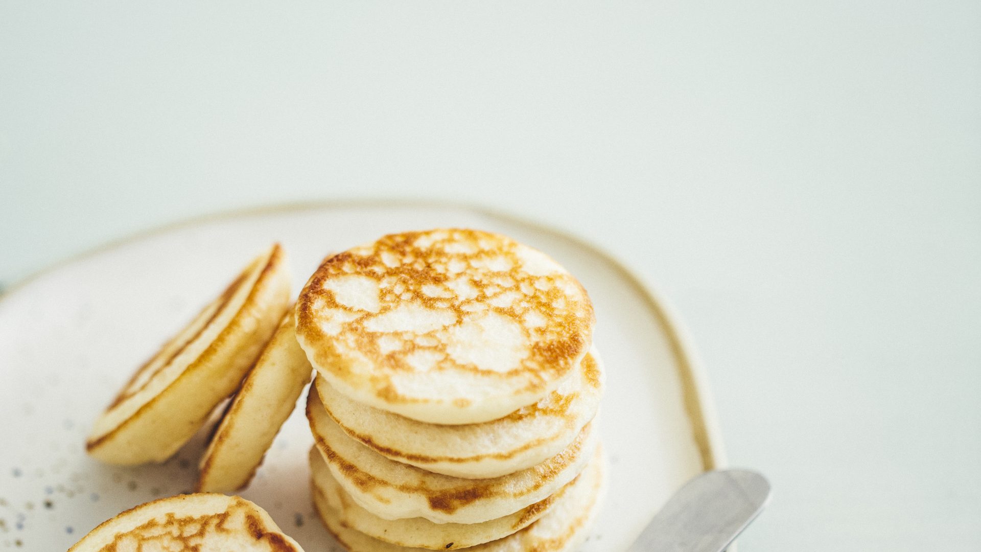 mini blinis tomates, herbes de Provence