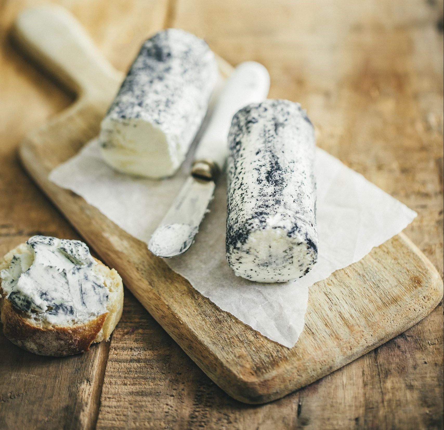 bûchette cendrée - fresh.