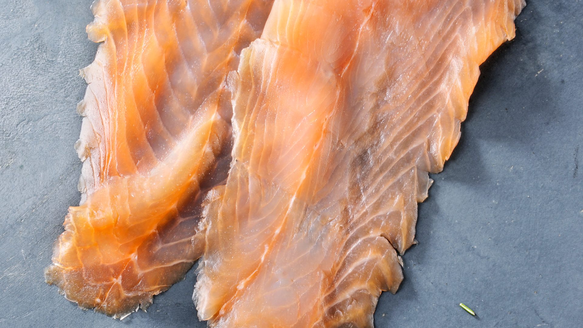 saumon fumé en tranches