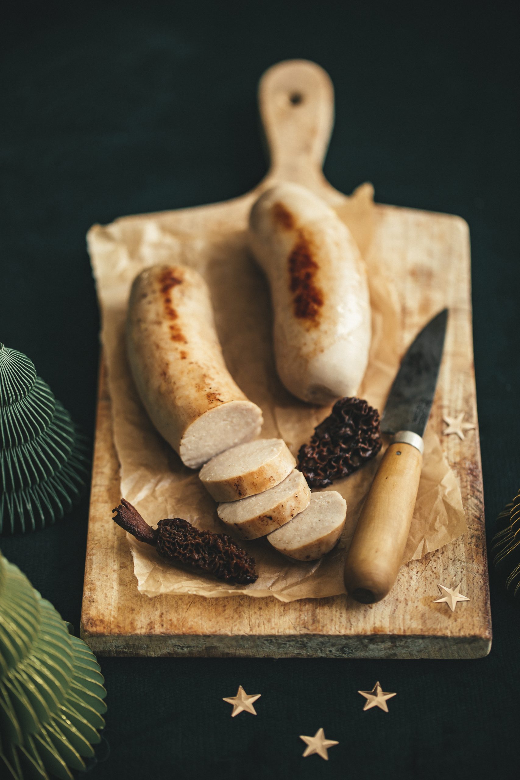 Boudin blanc à l’ancienne aux morilles - fresh.