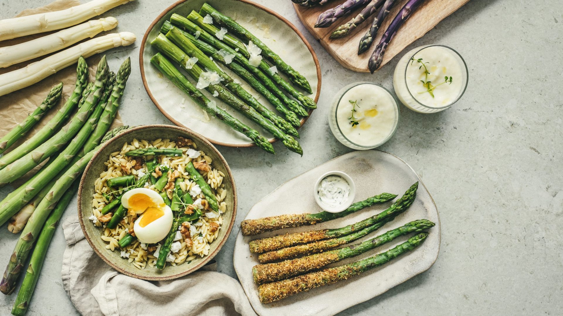 Cuisiner les asperges - fresh.