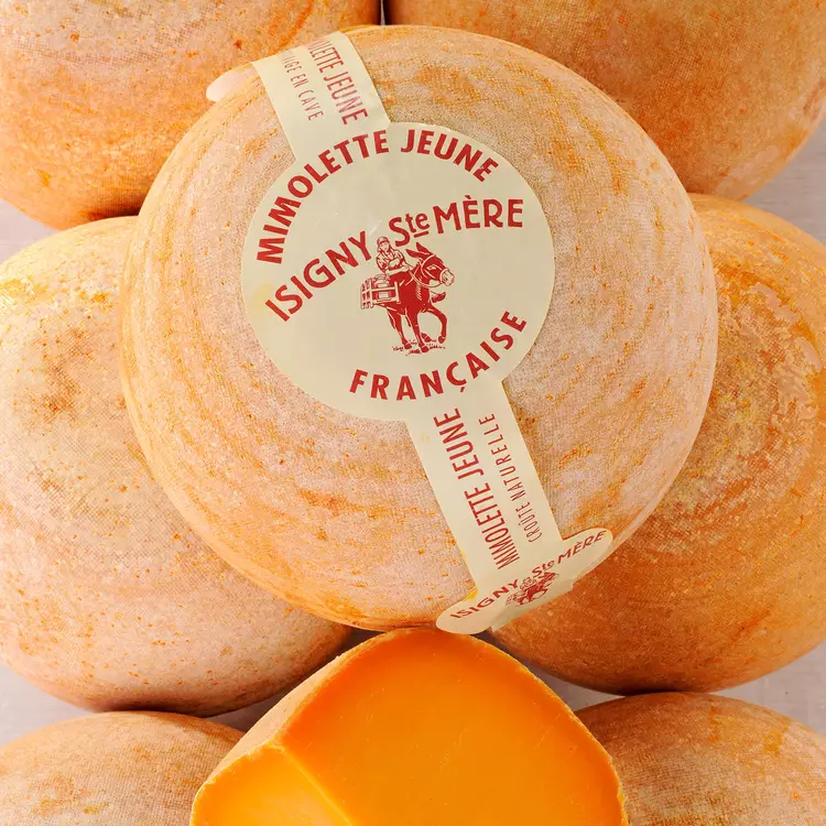 mimolette jeune à croûte naturelle