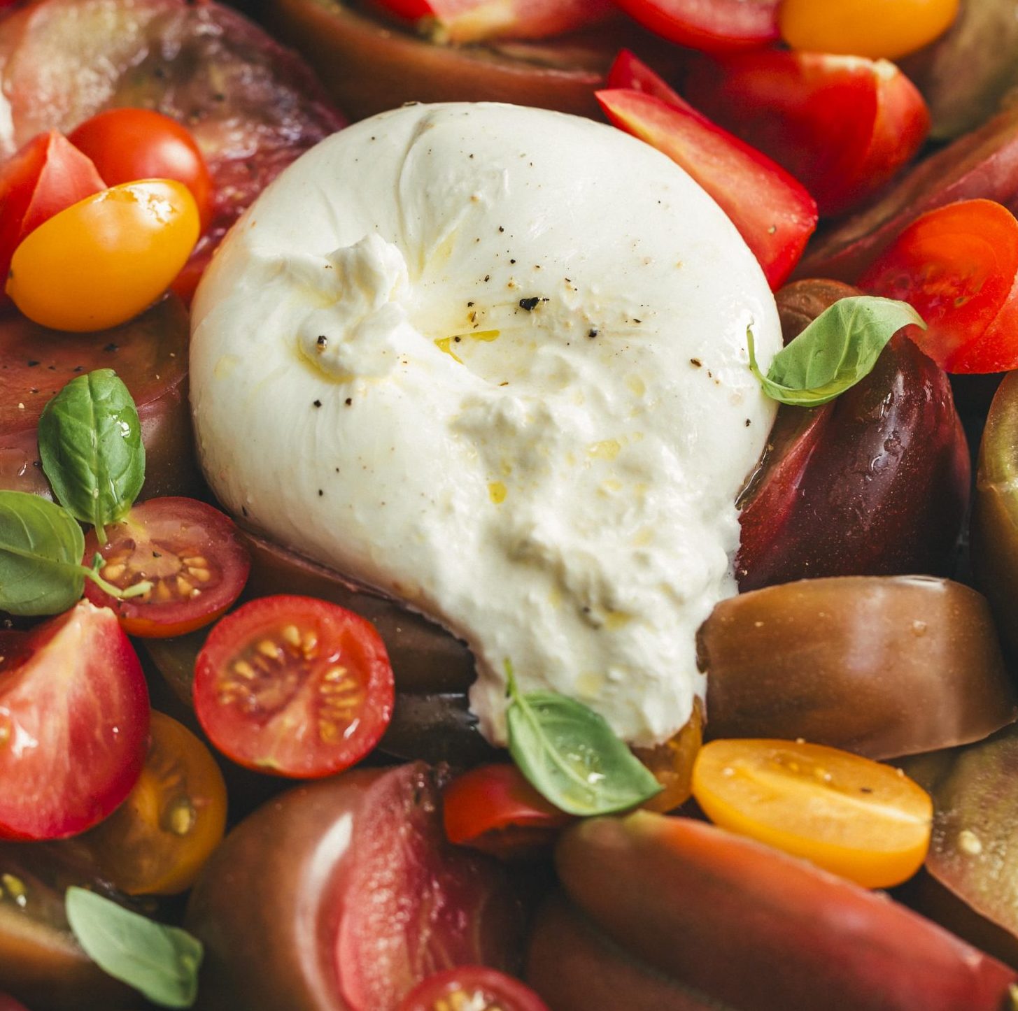 burrata des Pouilles.